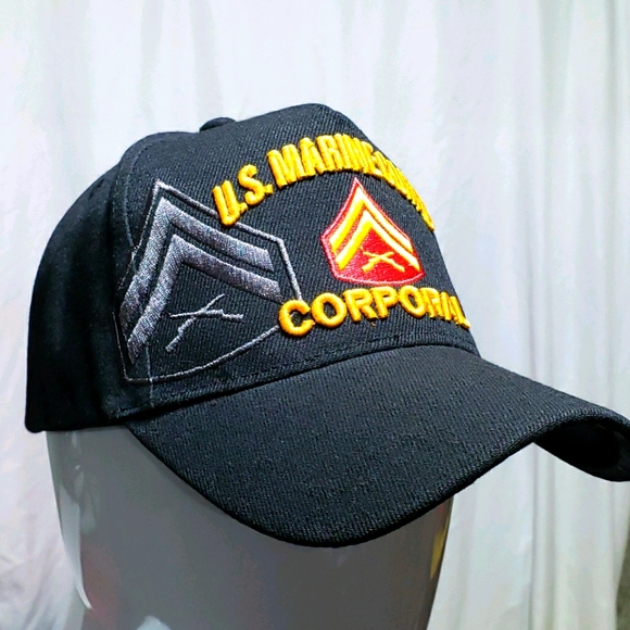 Accessories | Military Us Marine Corps Corporal Hat | Poshmark